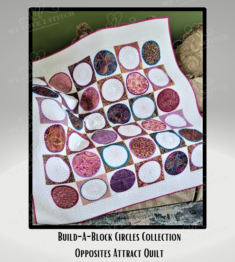 Build-A-Block: CIRCLES Collection – We Love 2 Stitch