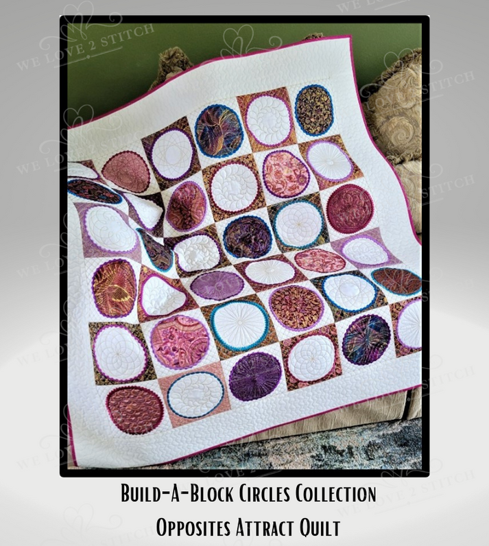Build-A-Block: CIRCLES Collection – We Love 2 Stitch