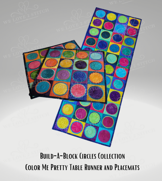 Build-A-Block: CIRCLES Collection – We Love 2 Stitch