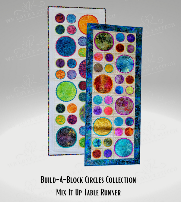 Build-A-Block: CIRCLES Collection – We Love 2 Stitch